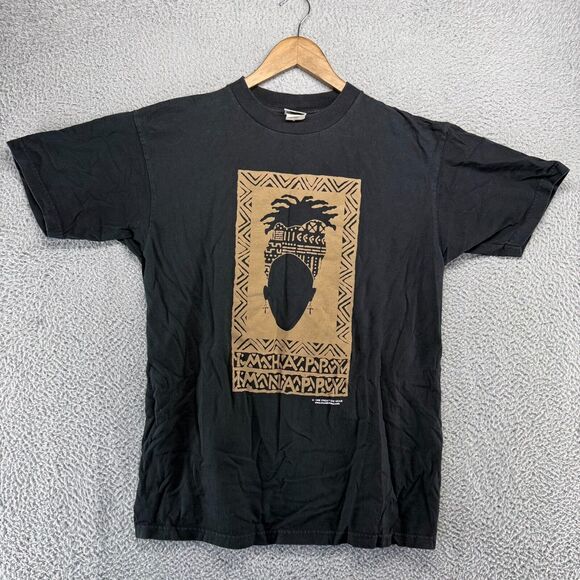 Wcw | Shirts | Vintage African Queen Shirt Mens Large Black Im Happy Im ...